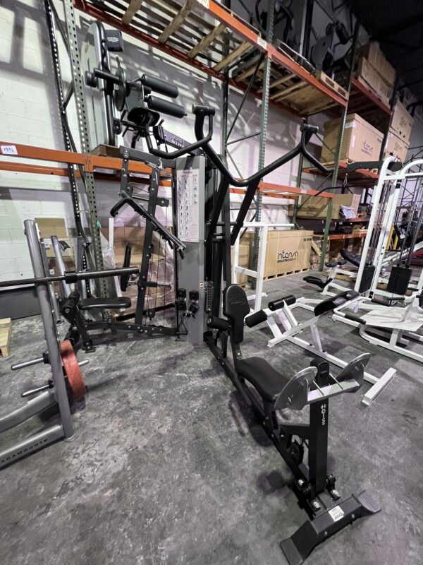 Hoist H2200 Two Stack Multi Gym Bench Press Station and Leg Press ...